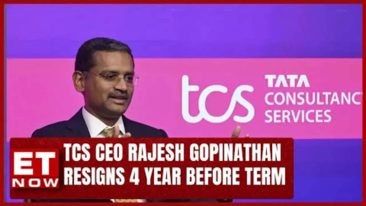 Tcs: Rajesh Gopinathan's 1st reaction after resigning from TCS CEO post ...