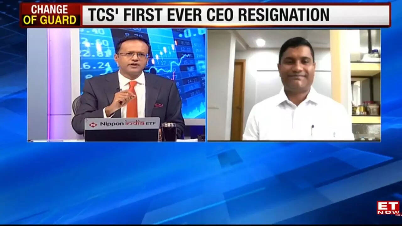 Tcs: What markets reacted to TCS CEO Rajesh Gopinatan's resignation ...