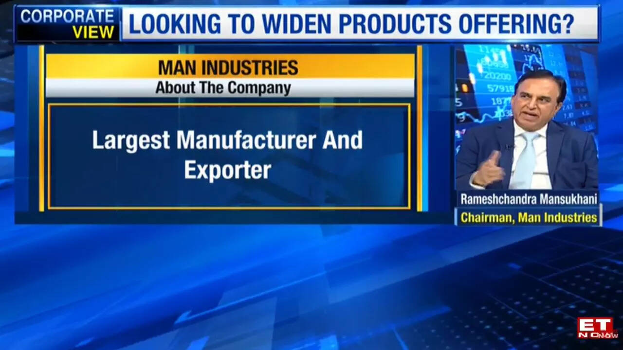 Man Industries: Man Industries wins Rs 1,300 crore order -Ramesh ...