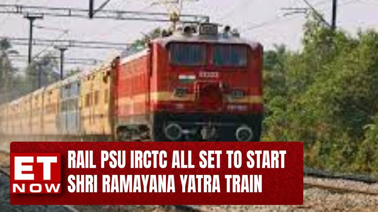 Rail PSU IRCTC Is All Set To Start Shri Ramayana Yatra Train Under The ...
