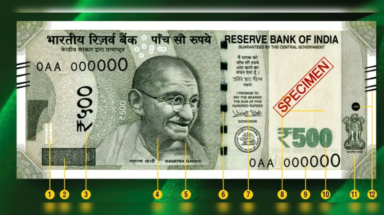 Step by step Guide To Spot Fake Rs 500 Currency Note ET NOW MONEY
