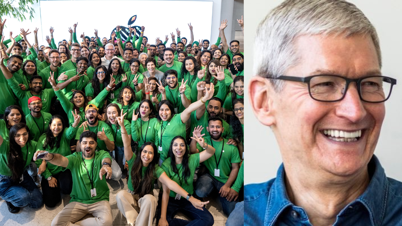Apple: 'Hello Mumbai...' - CEO Tim Cook arrives in India ahead of Apple ...