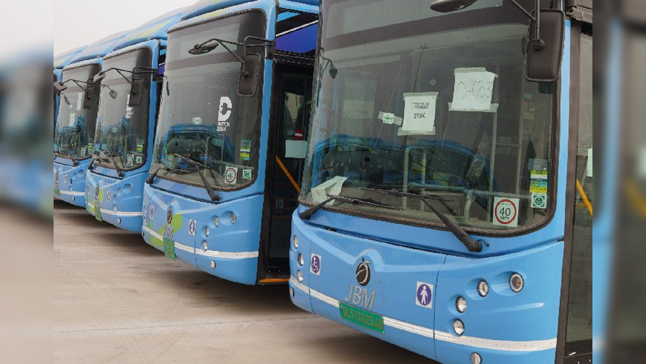 Delhi news: Soon, an Ola and Uber-like premium bus app service for ...